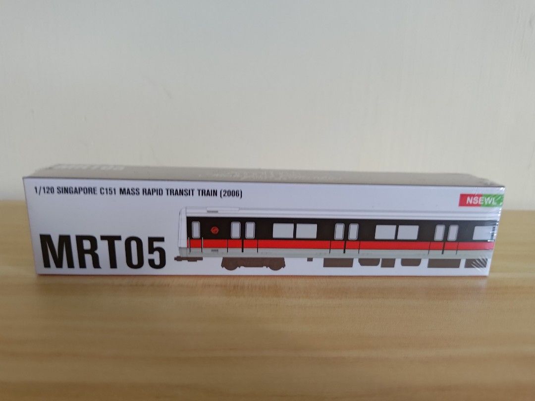 Masterpiece Collectibles Mass Rapid Transit Train With Railway Track ...