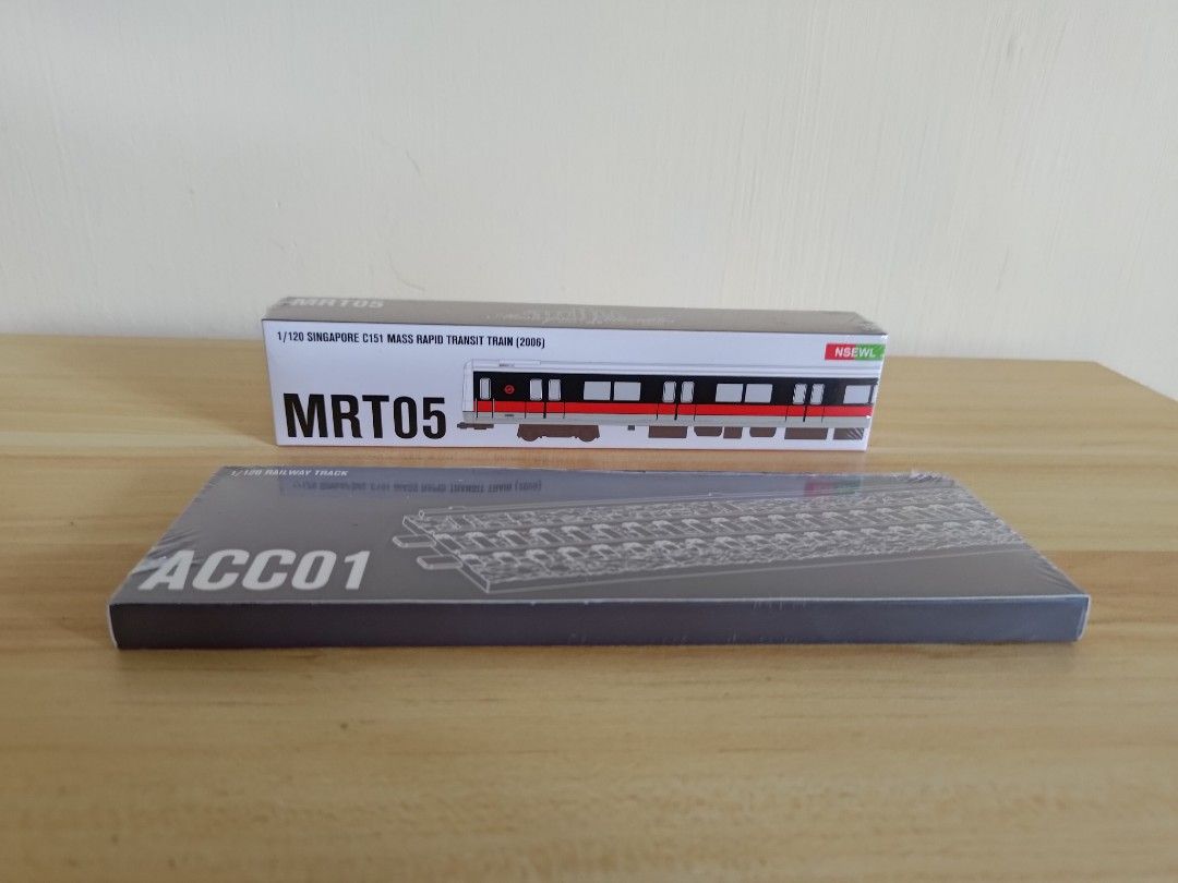 Masterpiece Collectibles Mass Rapid Transit Train With Railway Track ...