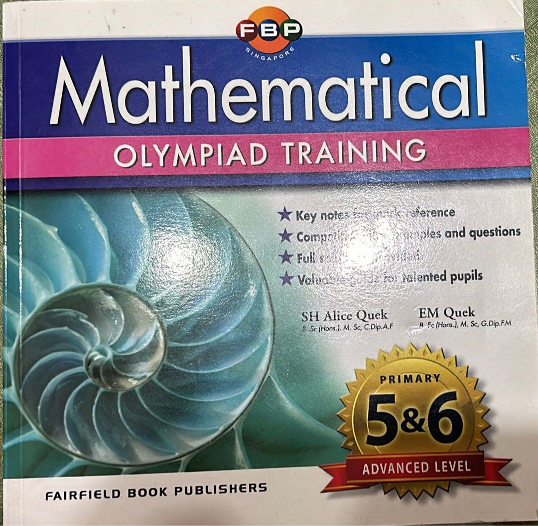 Mathematical Olympiad Training, Hobbies & Toys, Books & Magazines ...