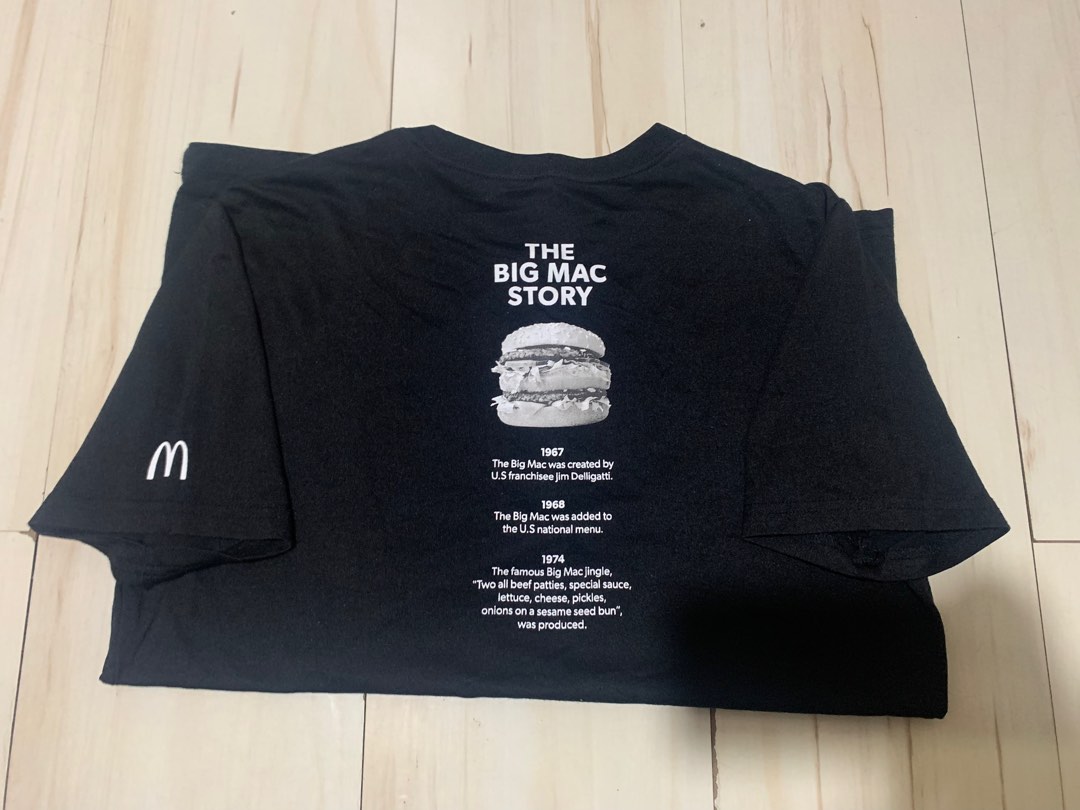 [MCDONALDS] The Big Mac Story Shirt, Men's Fashion, Tops & Sets ...