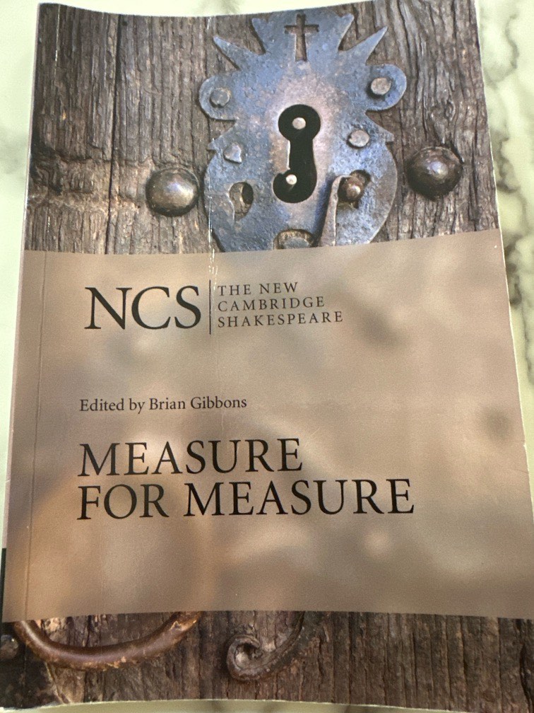 measure for measure literature book (alevel copy), Hobbies & Toys ...