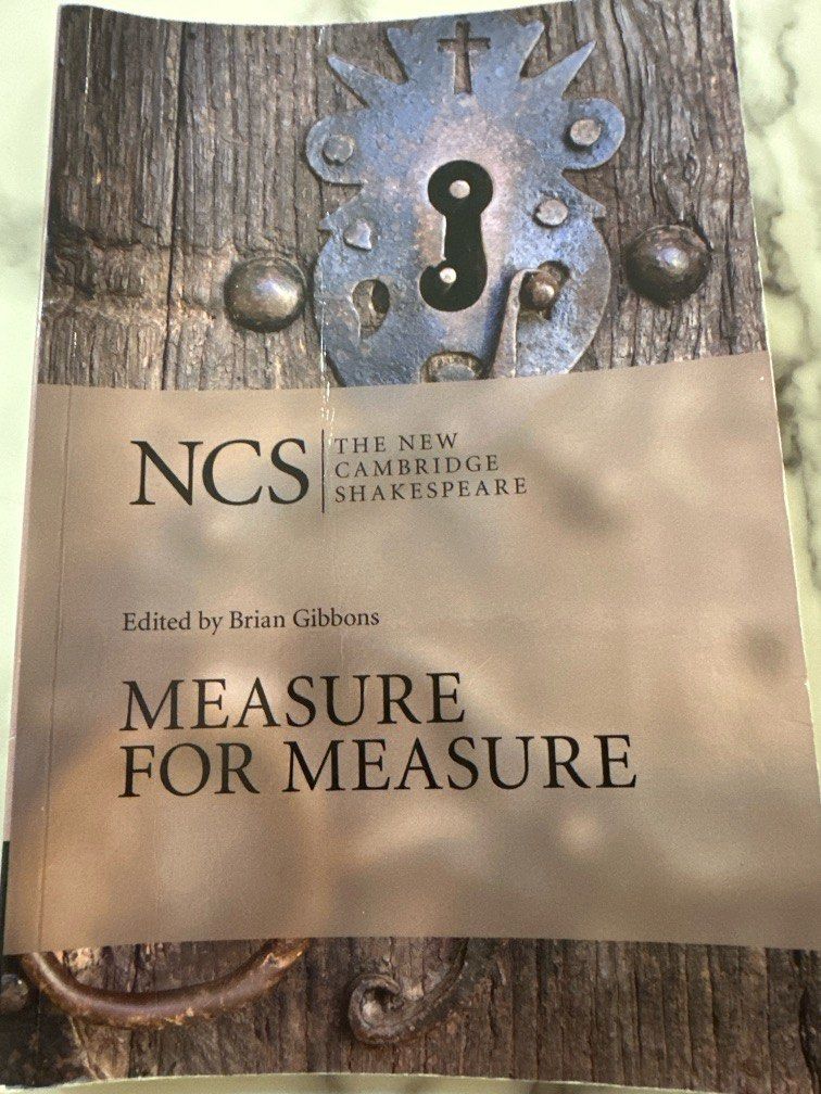 measure for measure literature book (alevel copy), Hobbies & Toys ...