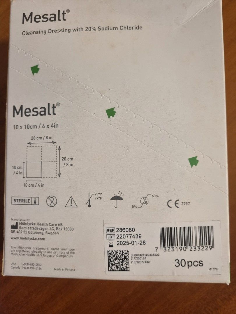 Mesalt, Health & Nutrition, Medical Supplies & Tools on Carousell
