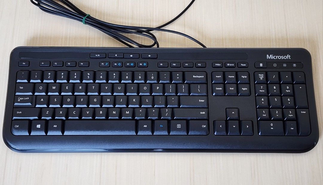 Microsoft Wired Keyboard 600, Computers & Tech, Parts & Accessories ...