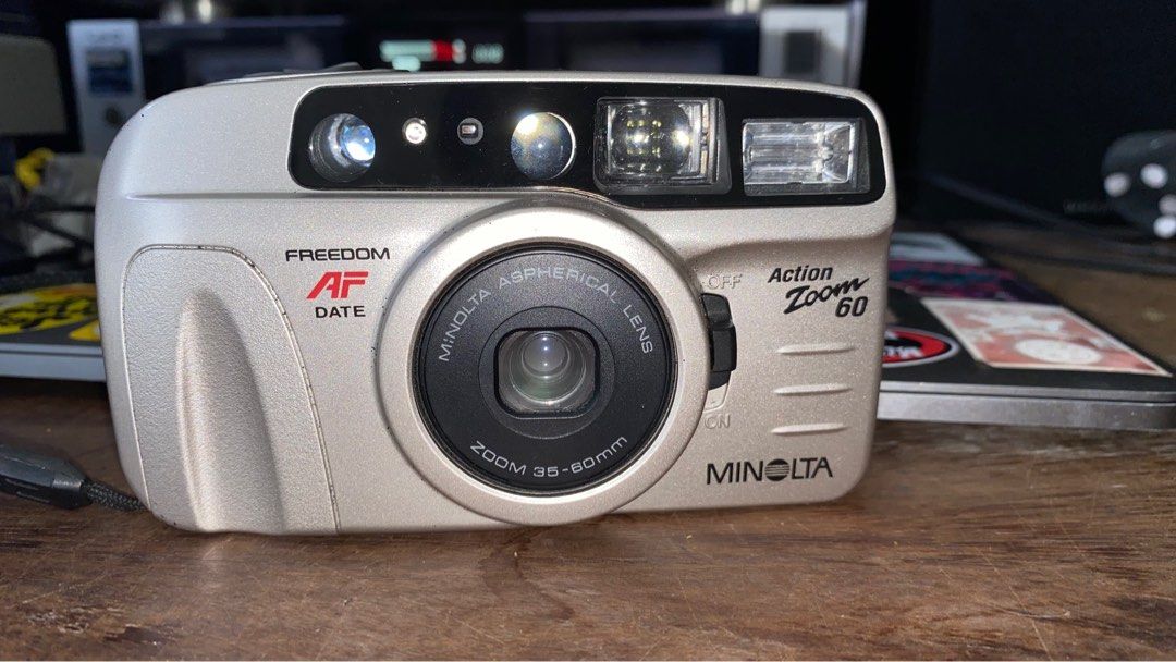 Minolta Action Zoom 60, Photography, Cameras on Carousell
