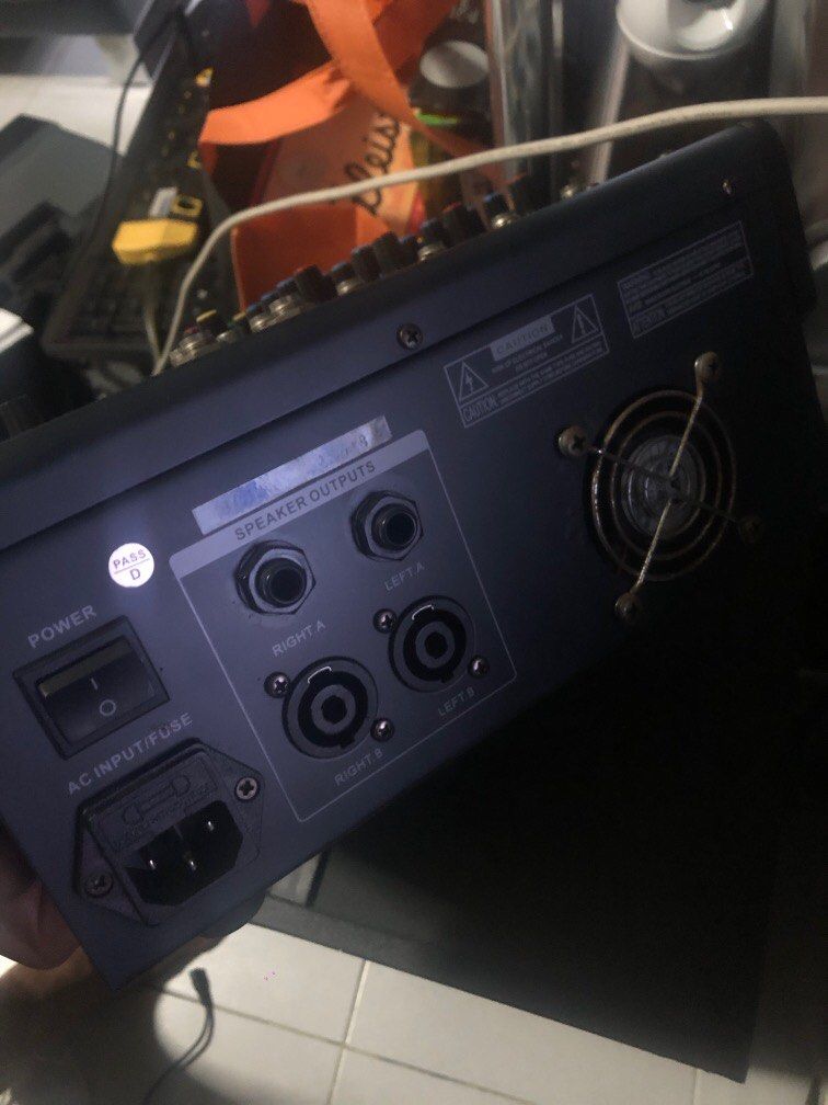 Mixing console with speakers, Audio, Soundbars, Speakers & Amplifiers ...