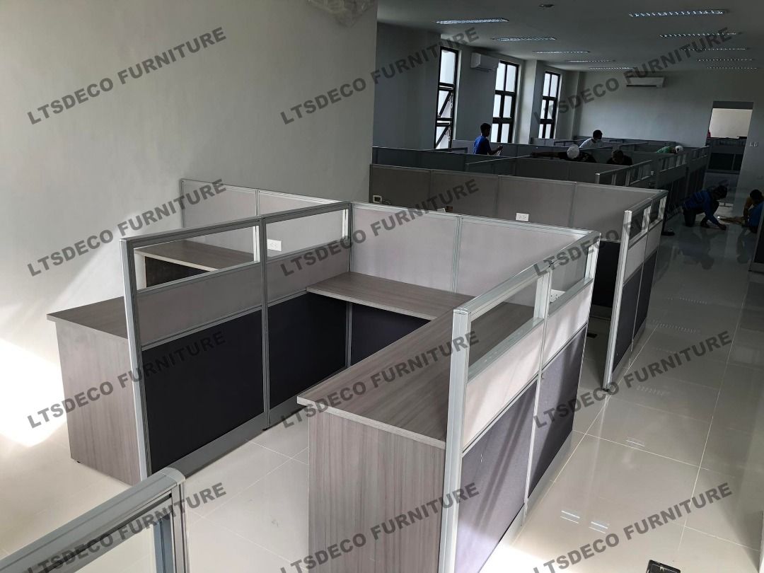MODULAR PARTITION WORKSTATION OFFICE FURNITURE AND PARTITION, Furniture ...