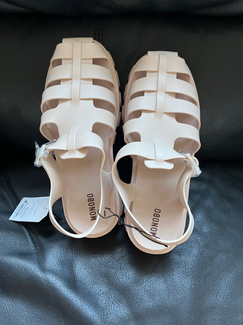 Monobo Milan Plus light beige, Women's Fashion, Footwear, Sandals on ...