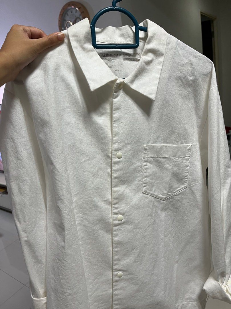 Muji Box Shirt, Men's Fashion, Tops & Sets, Formal Shirts on Carousell