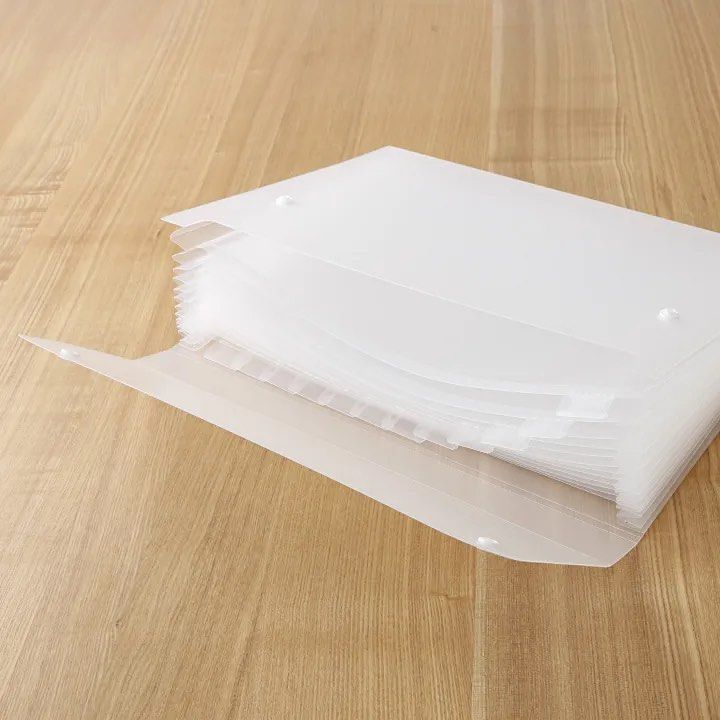 MUJI File Partition Type A4 13 Pockets, Hobbies & Toys, Stationery ...