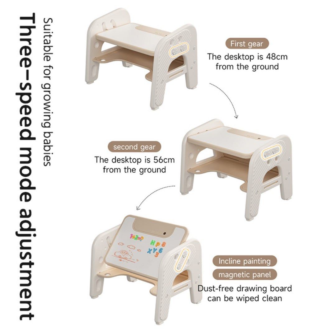 Multifunctional Study Table w/ Chair, Furniture & Home Living ...