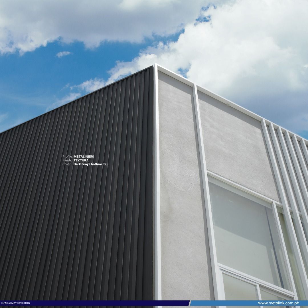 MULTI-RIB METAL WALL CLADDING - METALINE50, Commercial & Industrial ...