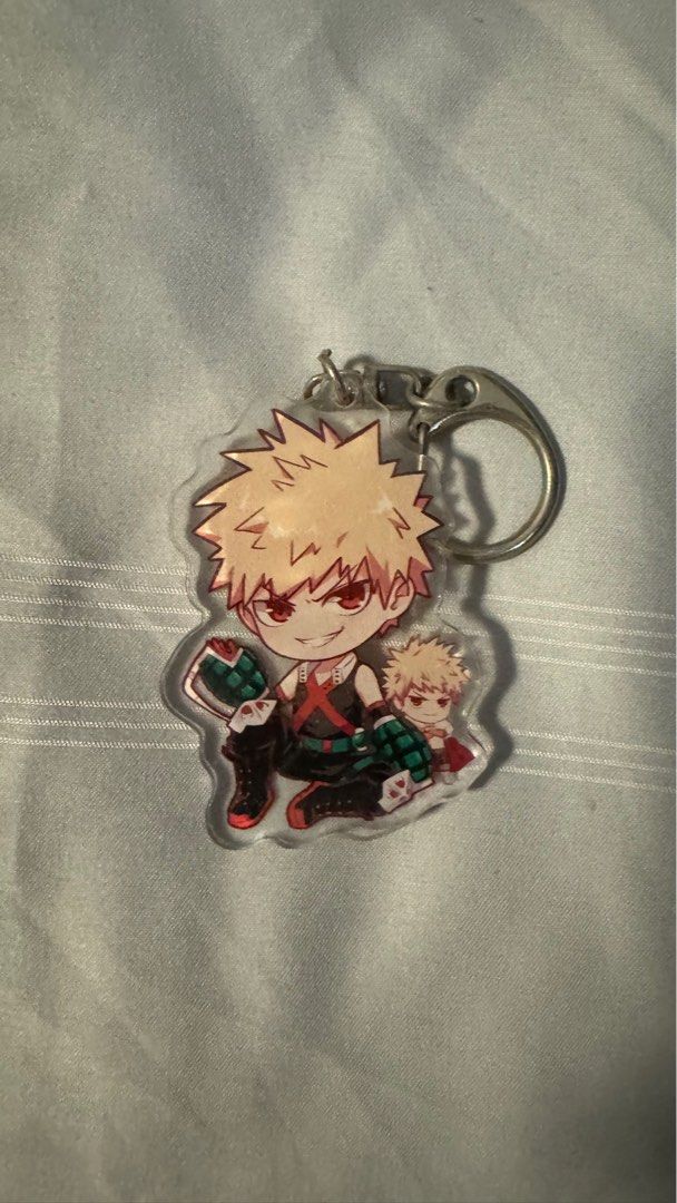 my hero academia bakugo keychain, Hobbies & Toys, Memorabilia ...