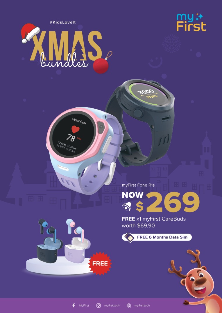 myFirst Fone R1s Gift Set C (Cotton Candy), Mobile Phones & Gadgets ...