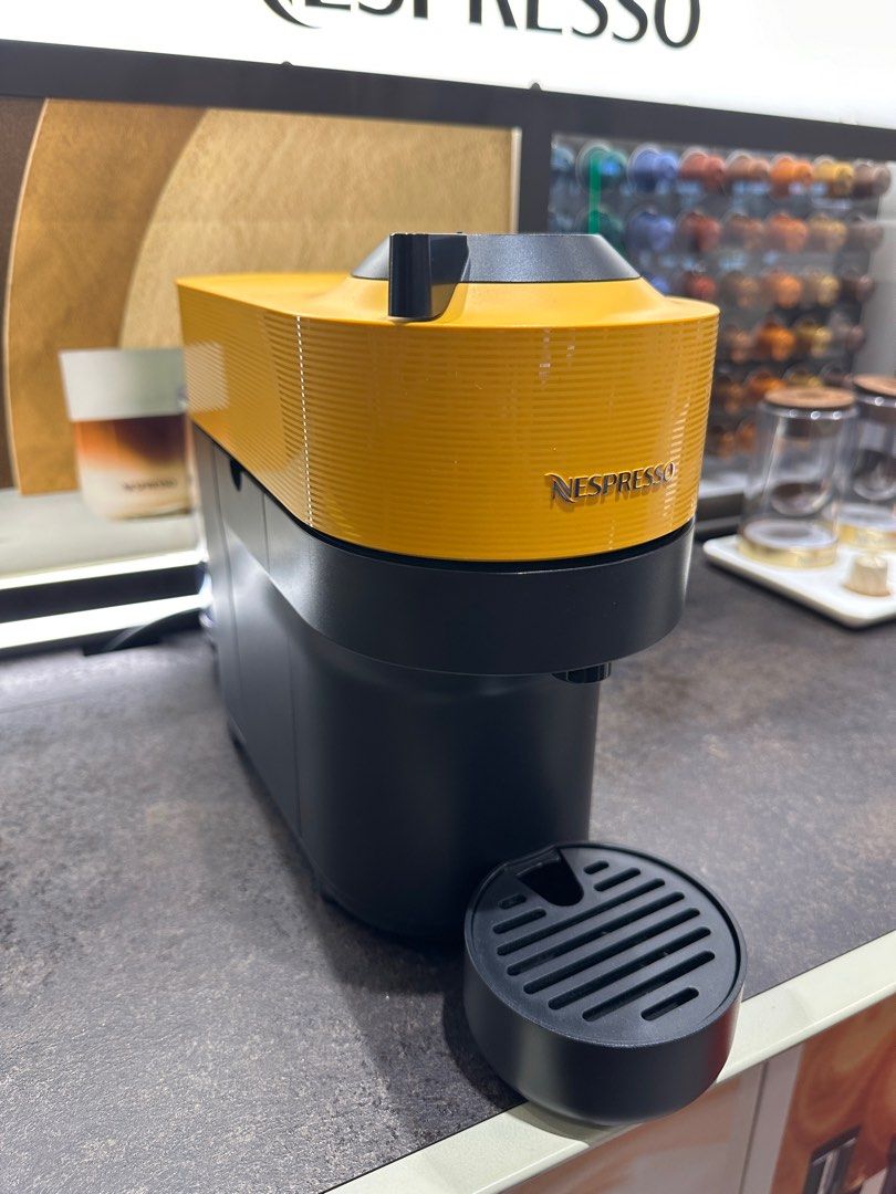Nespresso Coffee Machine (yellow), TV & Home Appliances, Kitchen ...
