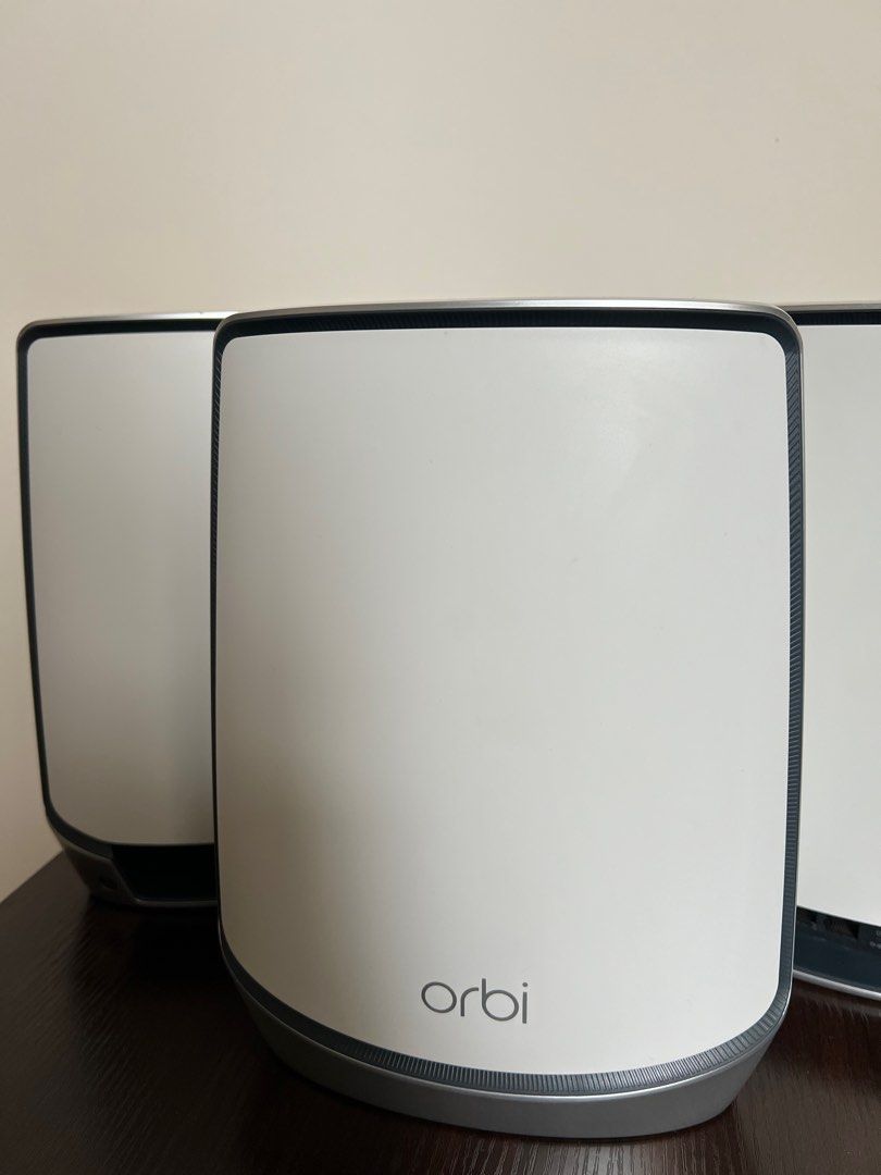 NETGEAR RBK853 Orbi AX6000 三頻 AX Mesh WiFi 6 無線系統 (3件裝) 路由器, 電腦＆科技, 電腦 ...