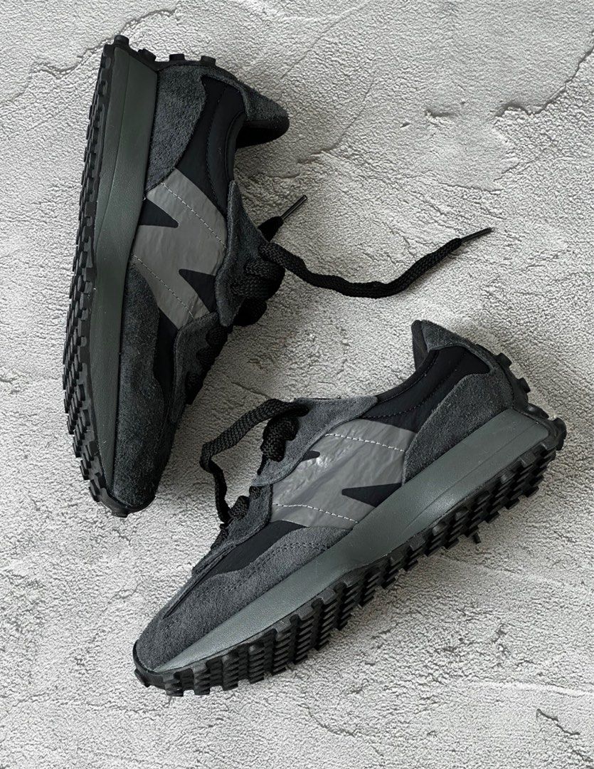 New balance 327 WCD Phantom Black U327WCD 黑色, 男裝, 鞋, 波鞋 - Carousell