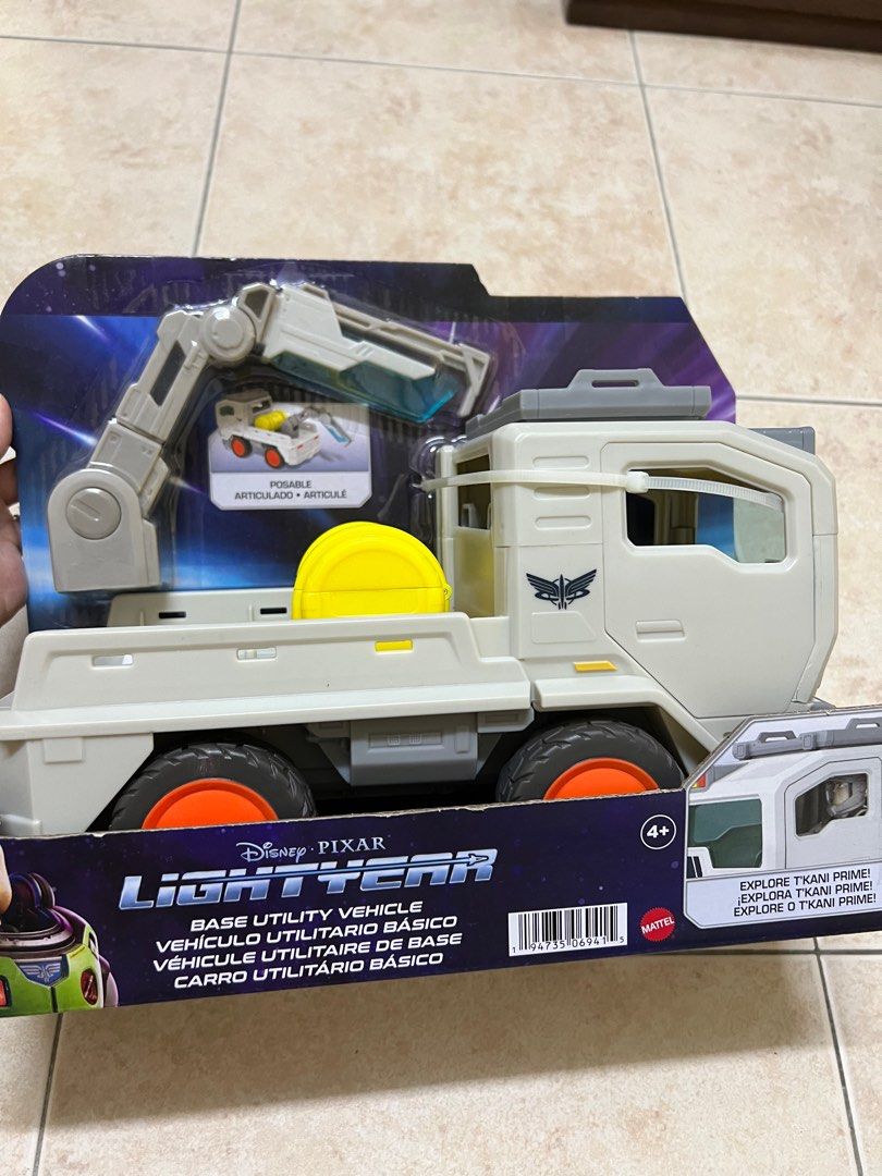 [New] Lightyear Base Utility Vehicle Disney Pixar Mattel Toy Truck ...