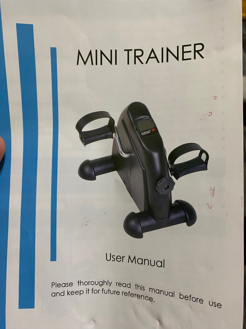 NEW Mini Trainer cycle, Sports Equipment, Exercise & Fitness, Cardio ...