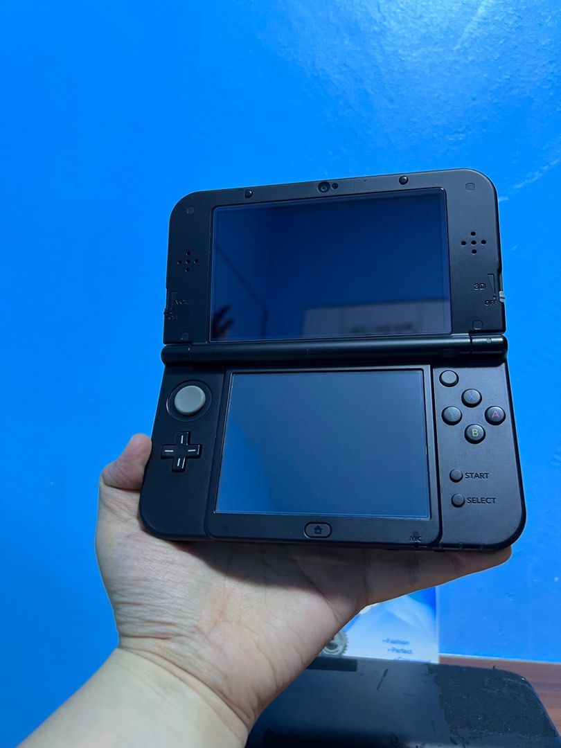 New Nintendo 3DS XL Solgaleo Lunala Black Edition (IPS Top Screen, Non Cfw & US Version), Video ...