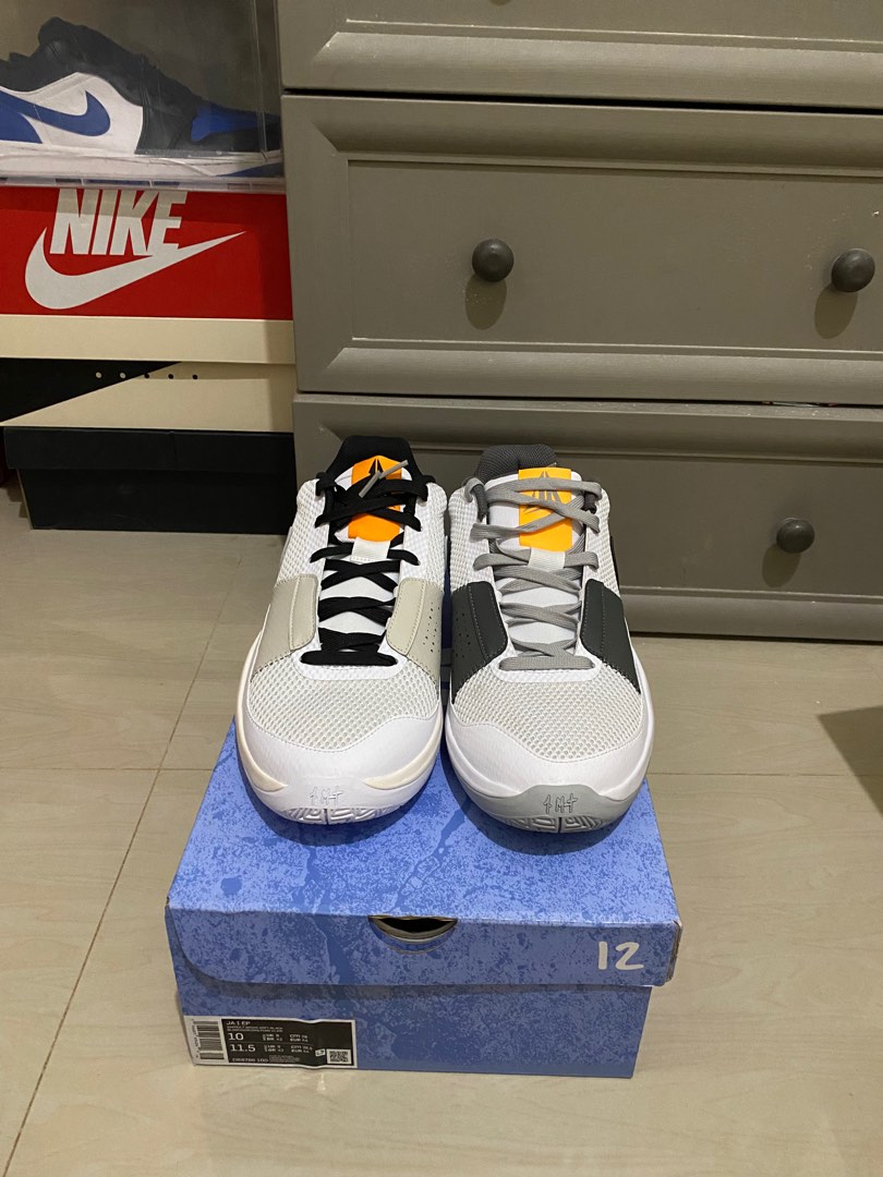 Nike Ja1 light smoke grey, Men's Fashion, Footwear, Sneakers on Carousell