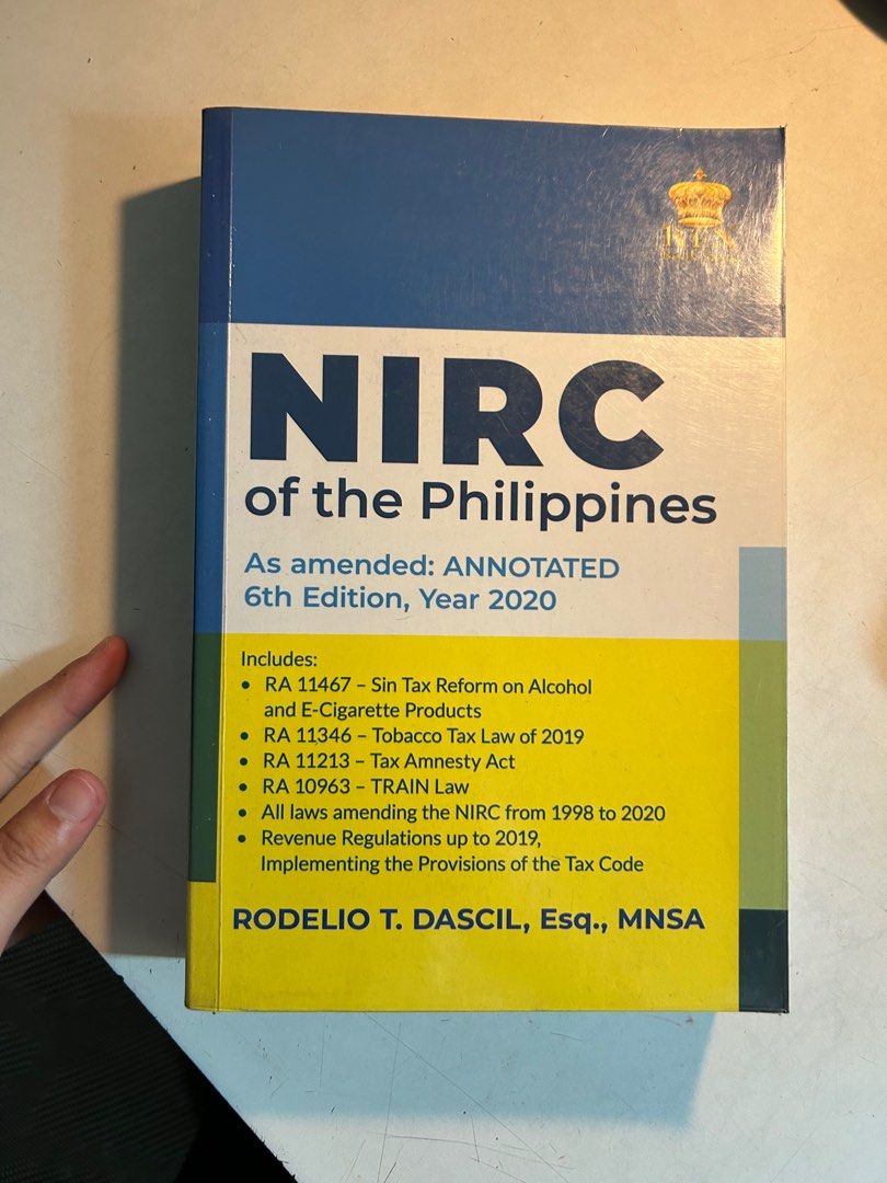 NIRC of the Philippines - Dascil 2020, Hobbies & Toys, Books ...