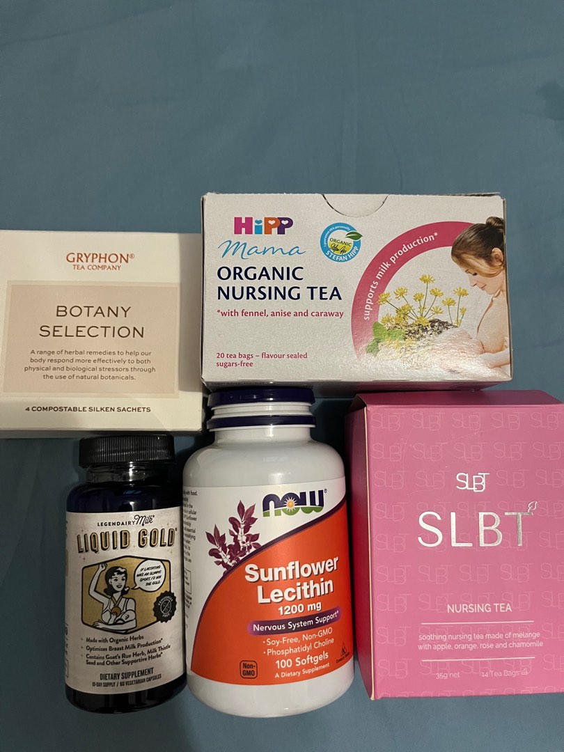 Nursing milk booster bundle and breastfeeding pillow, Babies & Kids ...