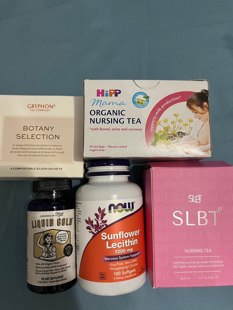 Nursing milk booster bundle and breastfeeding pillow, Babies & Kids ...