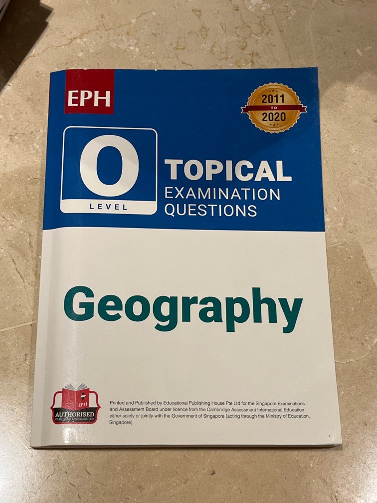 O Level Geography TYS (2011-2020), Hobbies & Toys, Books & Magazines ...