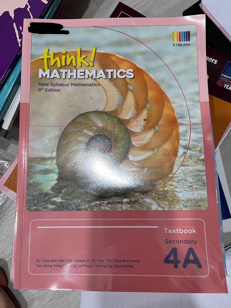 O Level/N Level textbooks upper secondary additional mathematics elementary mathematics social ...