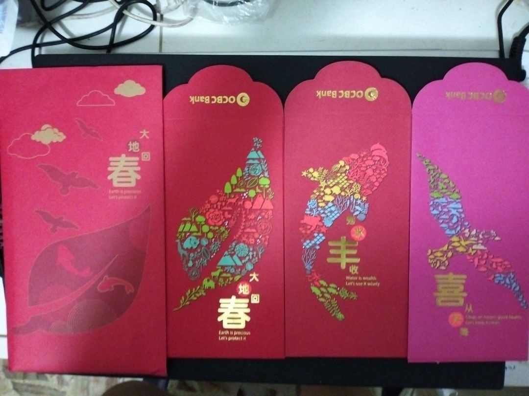 OCBC Red packets Hong bao, Hobbies & Toys, Stationery & Craft, Other ...