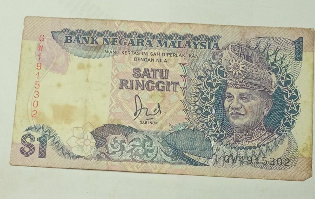 Old Malaysian Notes @ RM1, Hobbies & Toys, Collectibles & Memorabilia ...