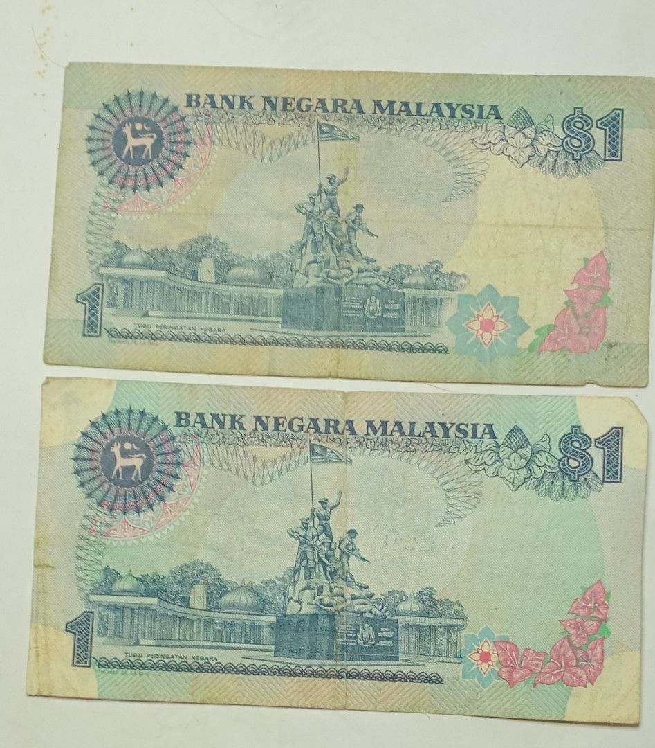 Old Malaysian Notes @ RM1, Hobbies & Toys, Collectibles & Memorabilia ...