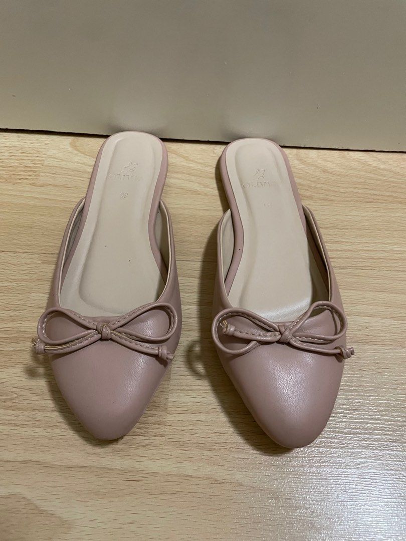 Olivia Manila Scilla Flats Shoes Sandals Slides, Women's Fashion ...