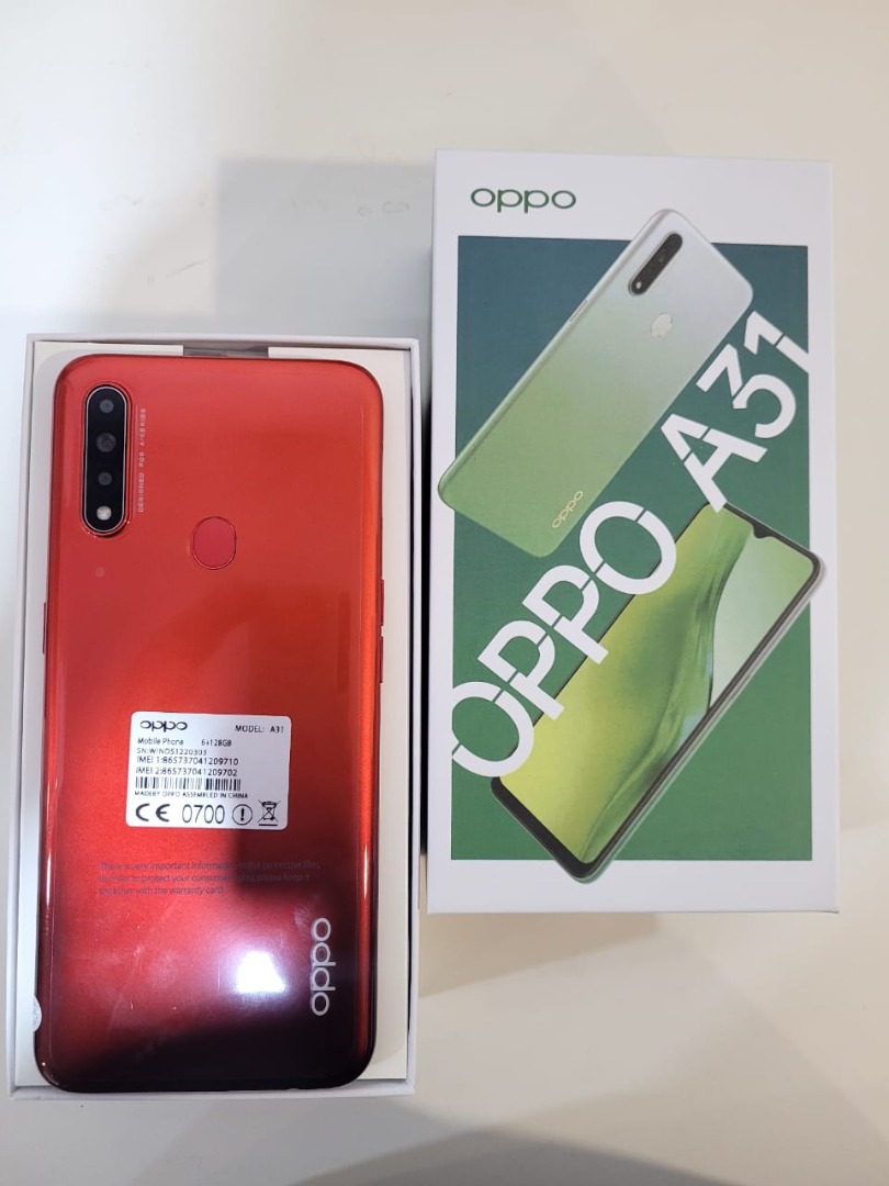 Oppo A31 Red 128 GB, Mobile Phones & Gadgets, Mobile Phones, Android ...