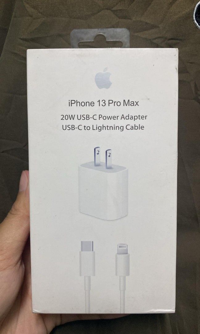 ORIGINAL 13 promax fast charger set 20W USB C adapter / USB C C ...