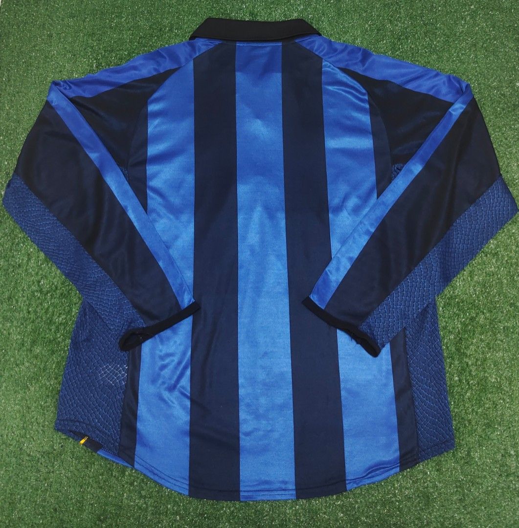 Original size L Inter Milan jersey jersi home 2000 / 2001 LS, Sports ...