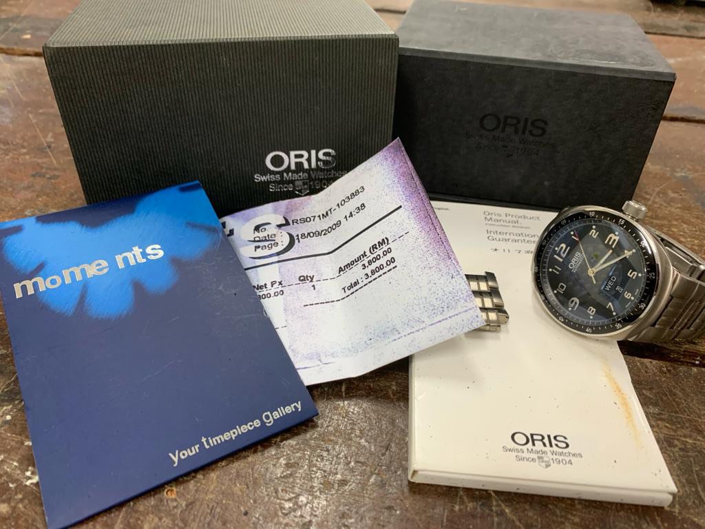 Oris TT3 Day Date, Luxury, Watches on Carousell