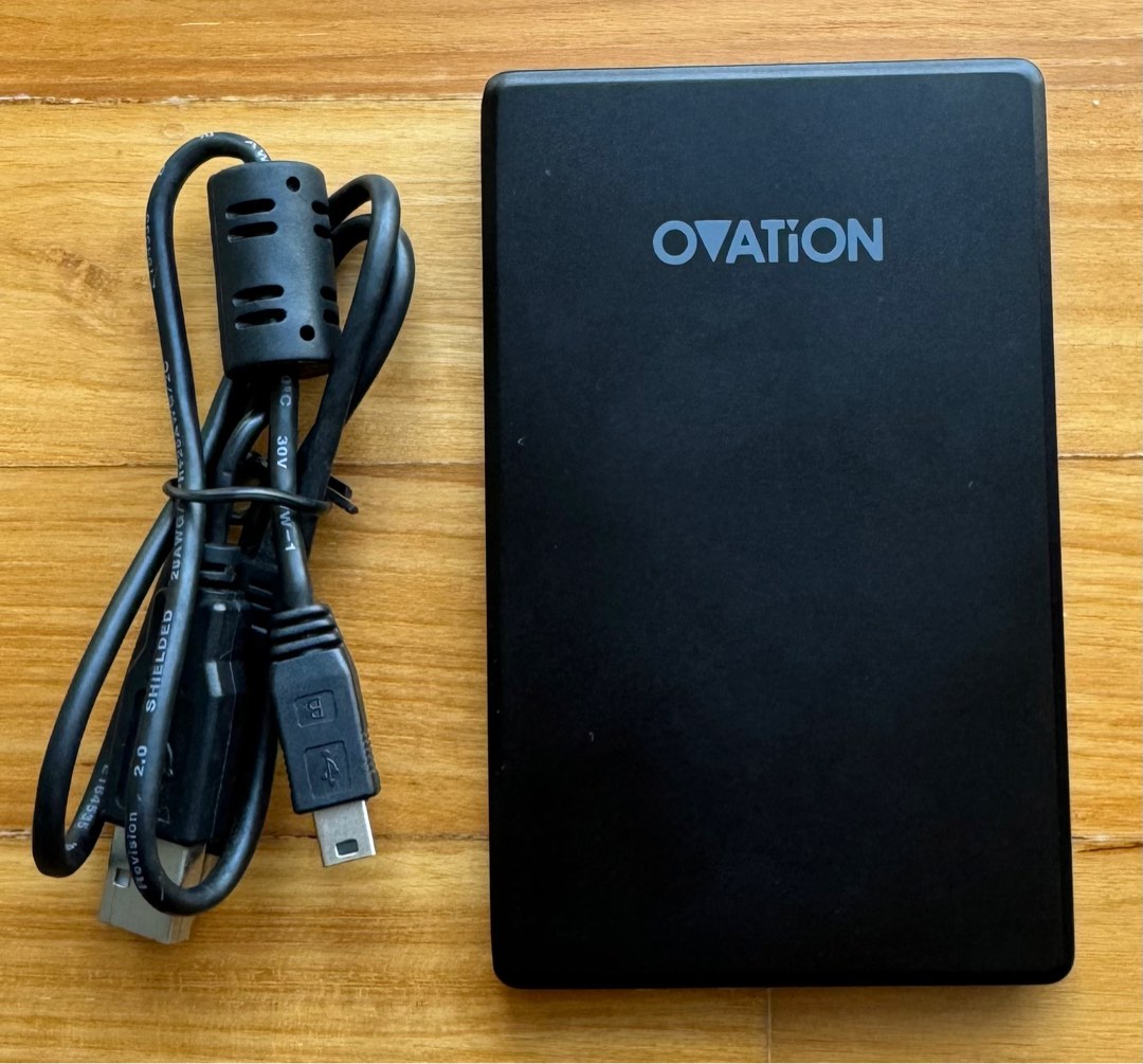 Ovation 320GB External Harddisk, Computers & Tech, Parts & Accessories ...