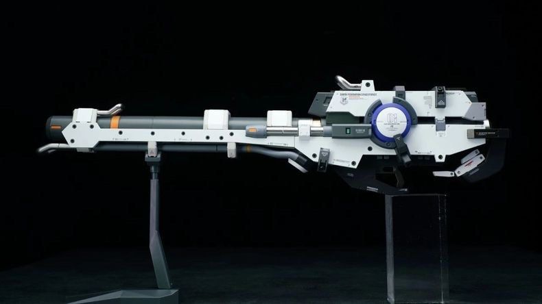 (Pre Painted) Hyper Mega Bazooka for MG/Metal Build Hi Nu / Ver Ka ...