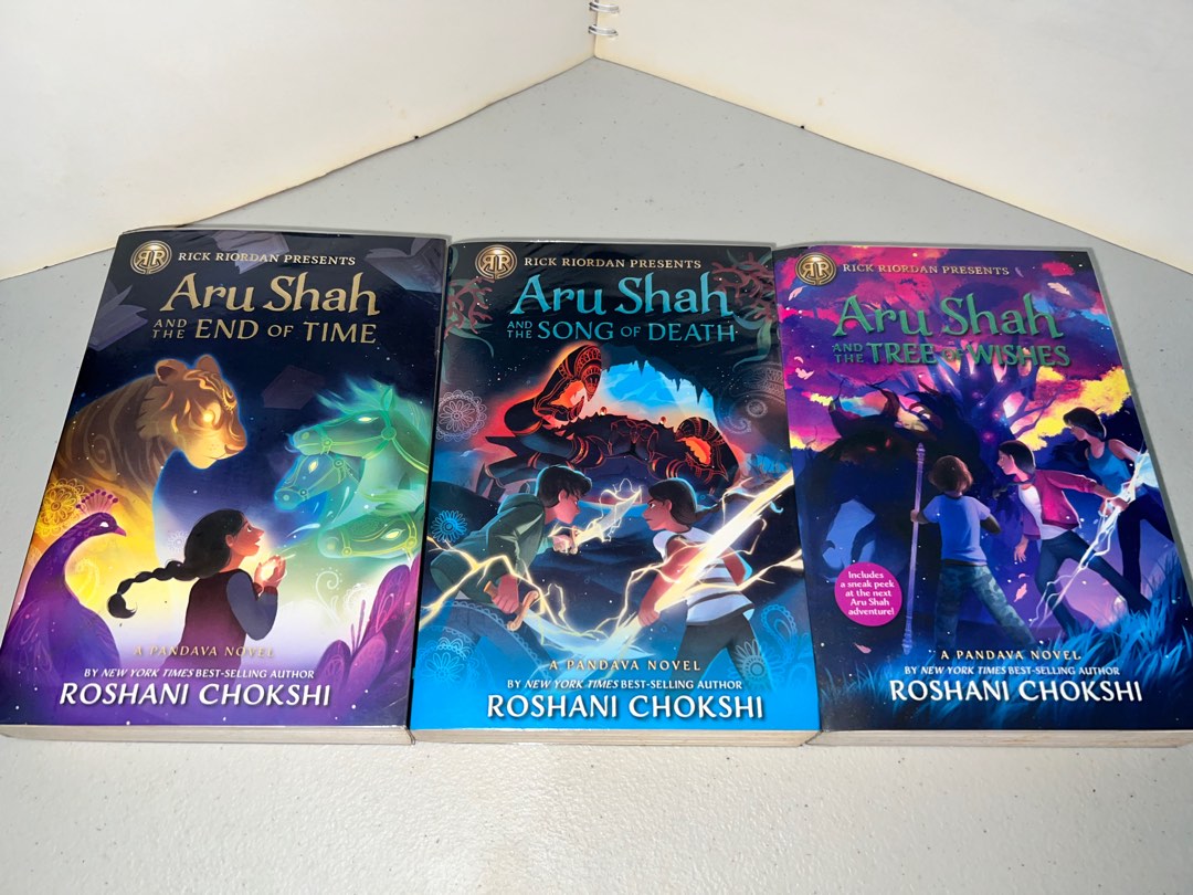 Pandava Series: Aru Shah and the End of Time, Aru Shah and the Song of ...