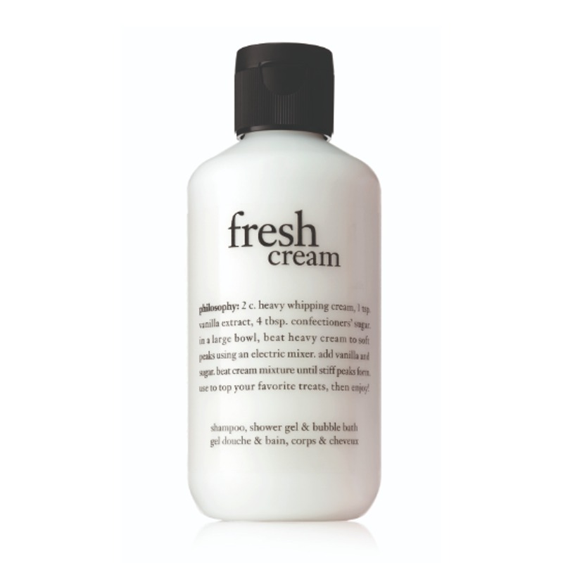 PHILOSOPHY FRESH CREAM shampoo, shower gel & bubble bath 3 FLOZ, Beauty ...