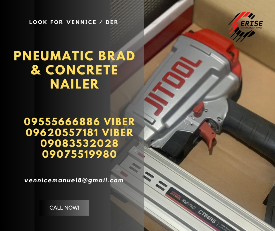 Pneumatic Brad & concrete nailer, Commercial & Industrial, Construction ...