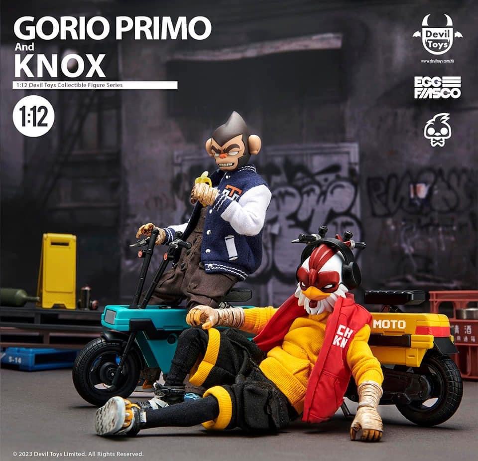 PO Devil Toys x Egg Fiasco x Chkn Head - 1/12 Scale Figure - Gorio ...