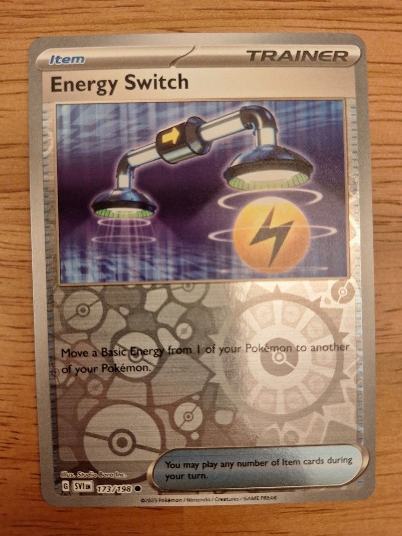 Pokemon Card - Energy Switch Scarlet and Violet, Hobbies & Toys, Toys ...