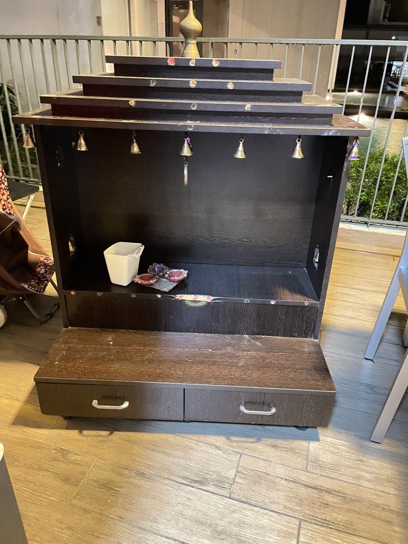 Pooja Mandir, Furniture & Home Living, Furniture, Shelves, Cabinets ...