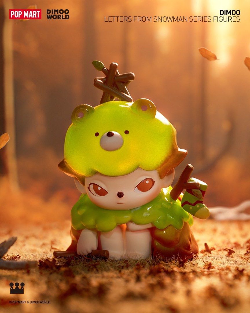 Popmart Dimoo Letters from Snowman, Hobbies & Toys, Toys & Games on ...