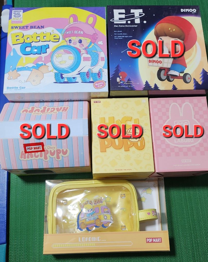 Popmart dimoo sweet bean hacipupu, Hobbies & Toys, Toys & Games on ...