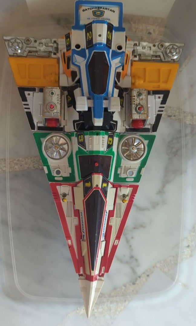 Popy Bandai Gatchaspartan DX deluxe combiner Not bullmark, takara ...