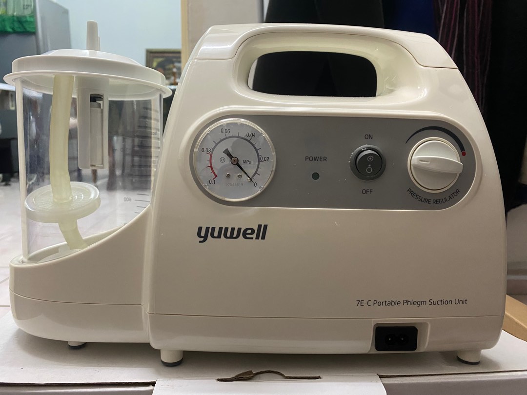 Portable phlegm suction unit, Health & Nutrition, Health Monitors ...